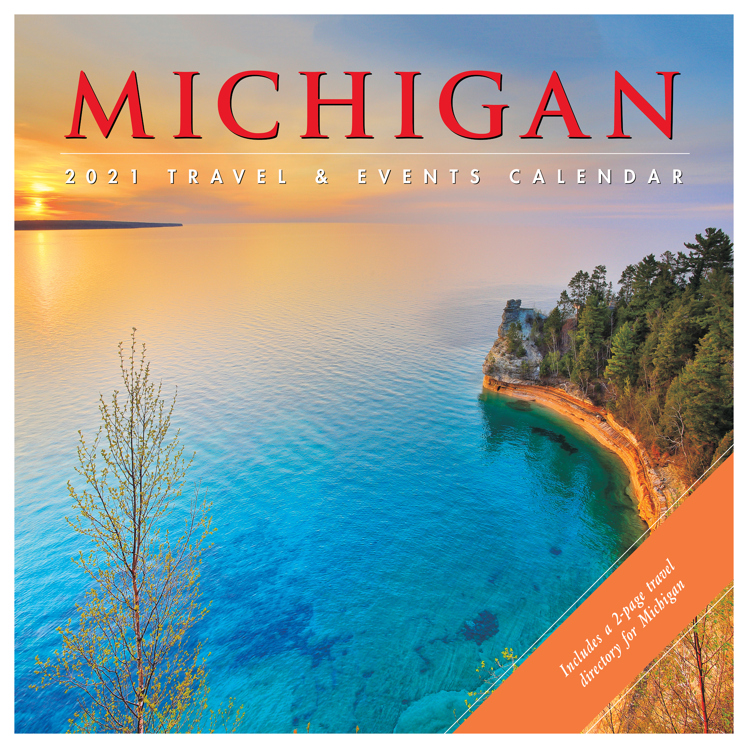 Willow Creek 2021 Michigan Travel and Events 18-Month Wall Calendar ...